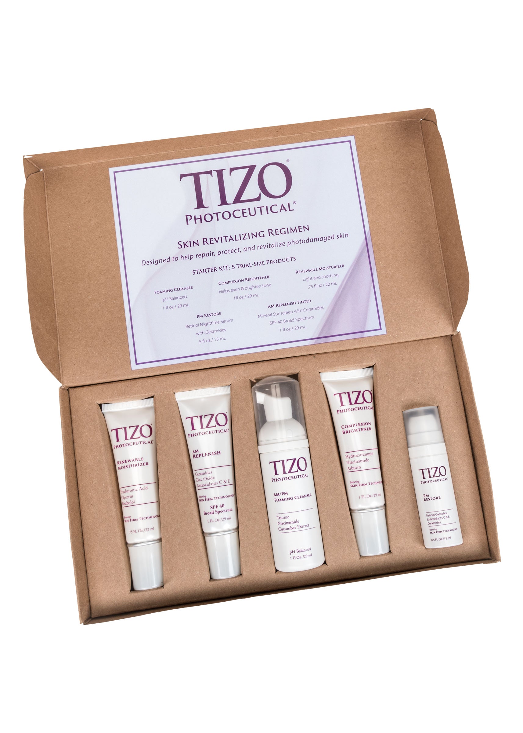 Skin Revitalizing Trial Size Regimen – TIZO